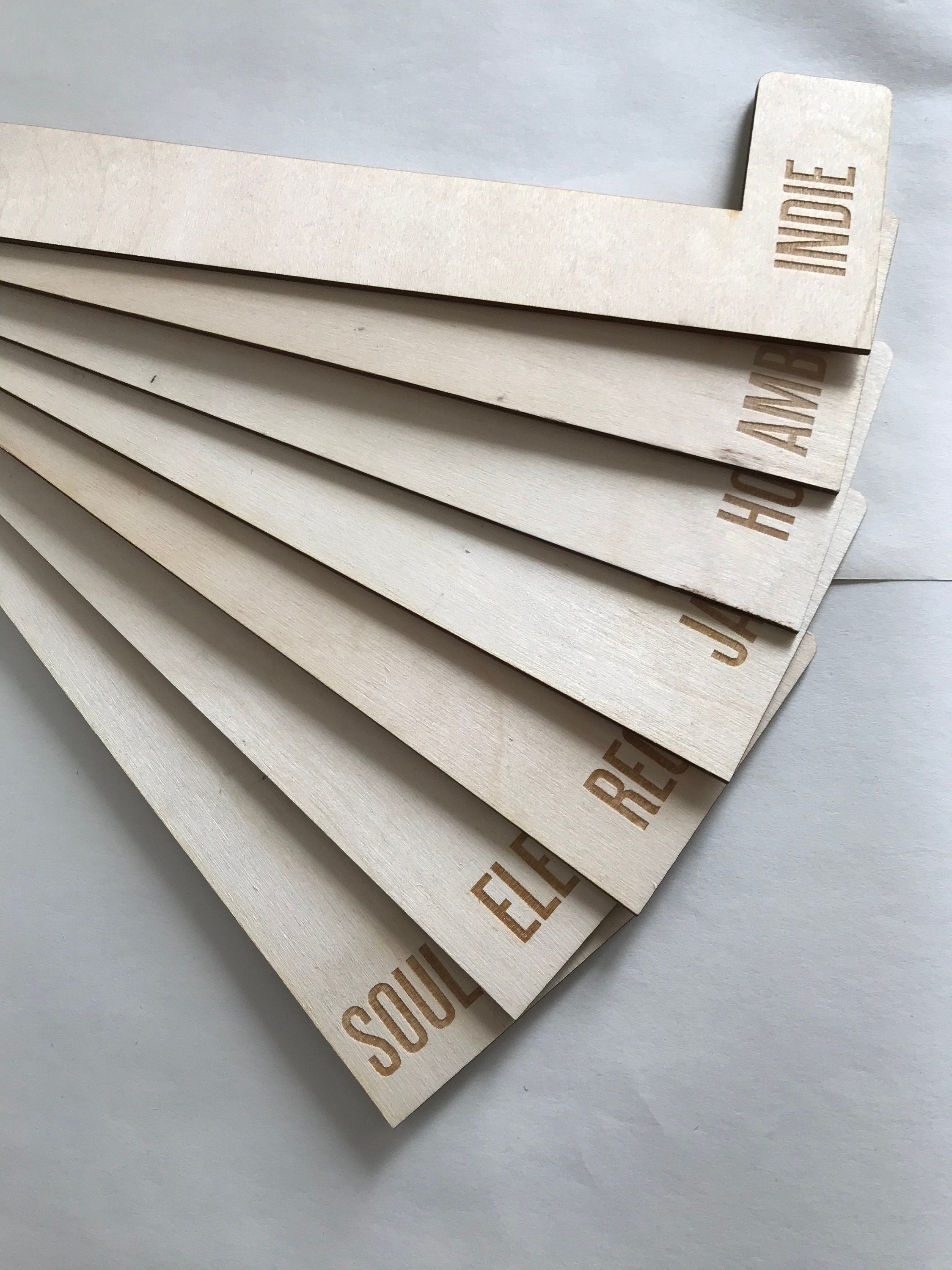 Customizable Genre Vinyl Record Dividers – cilpastore
