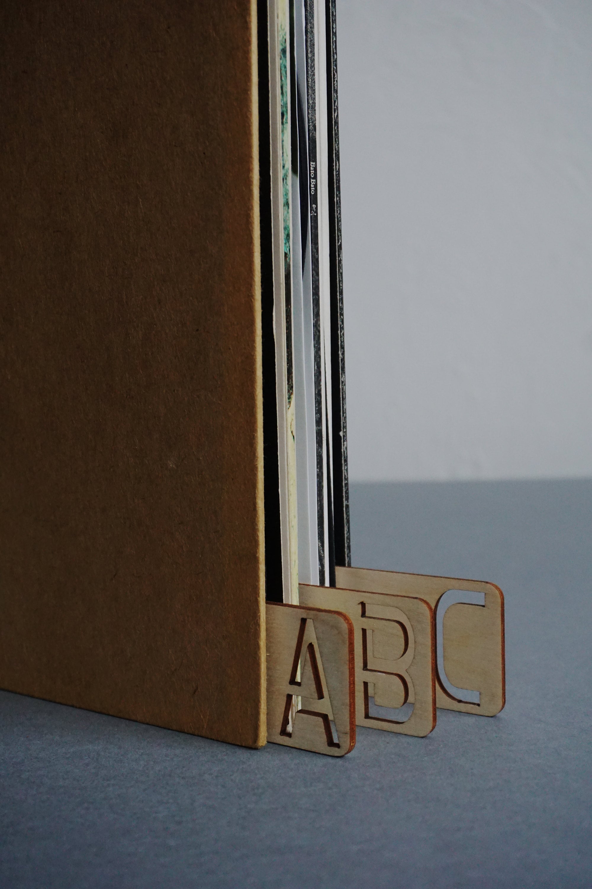 Eco Friendly, Natural Cut Through Dividers, Both sides Vinyl Record Di ...