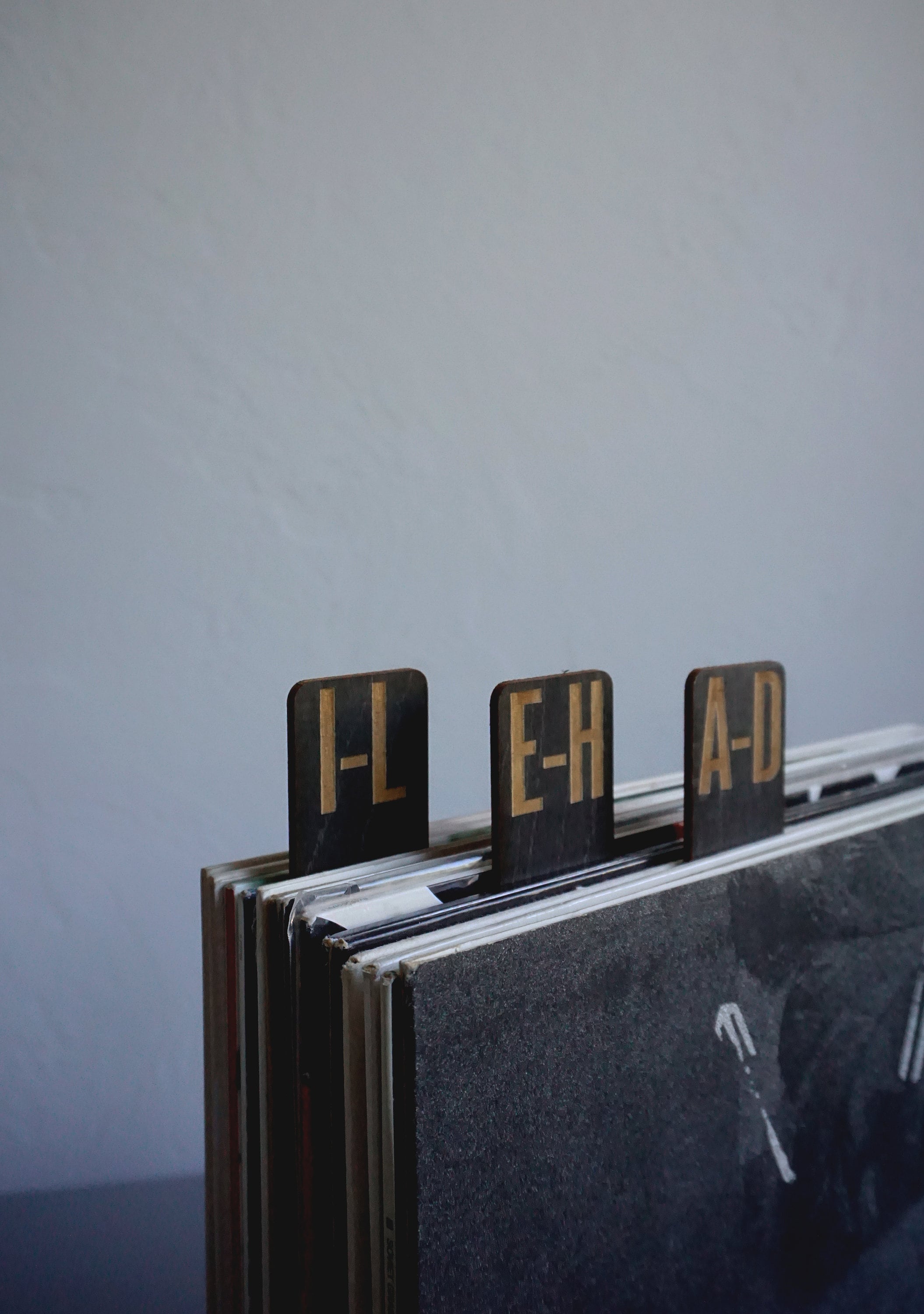 Eco Friendly,Both Sides Vinyl Record Dividers,Set of 26 Vertical, A to ...