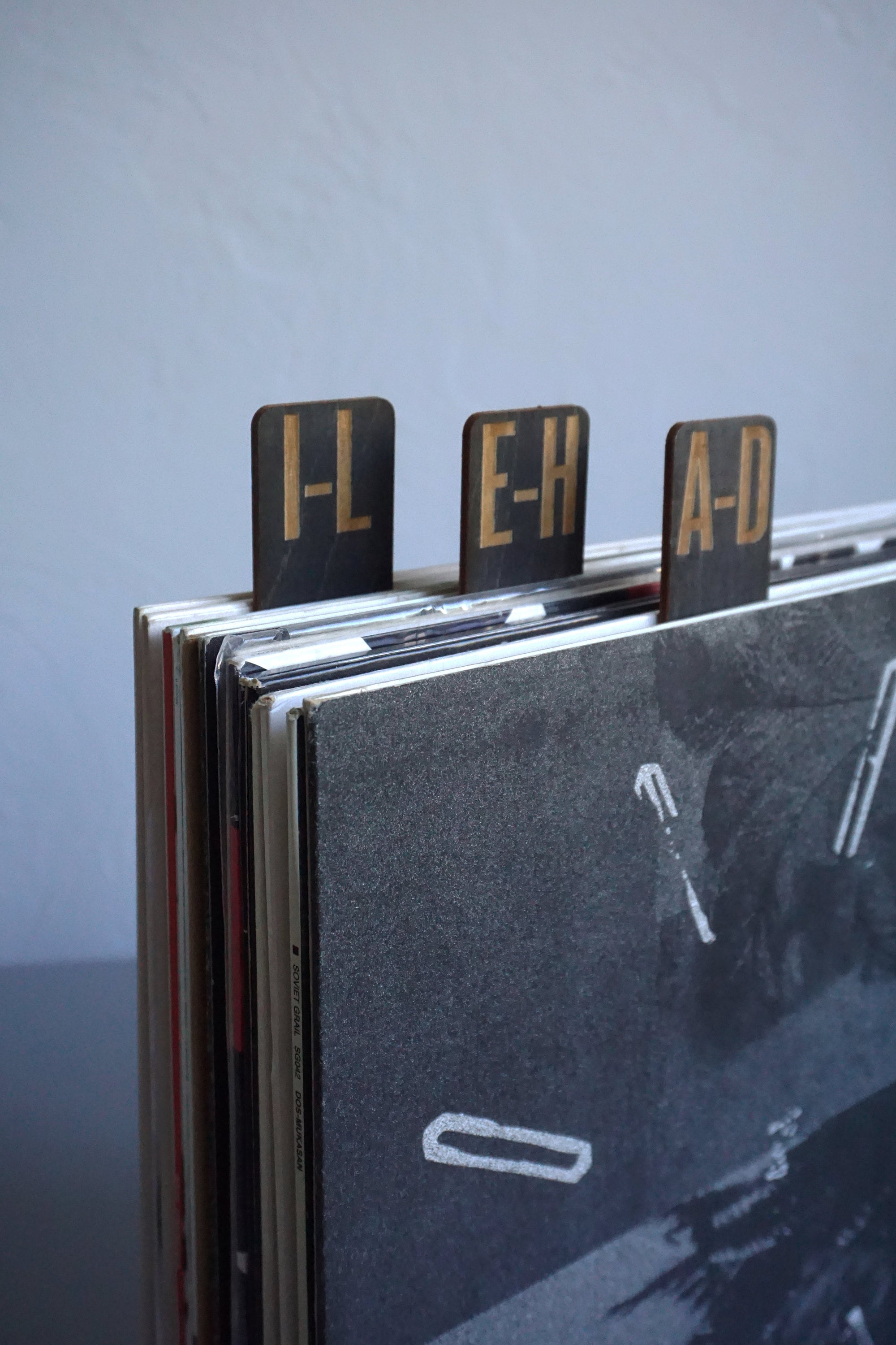 Eco Friendly,Both Sides Vinyl Record Dividers,Set of 26 Vertical, A to ...