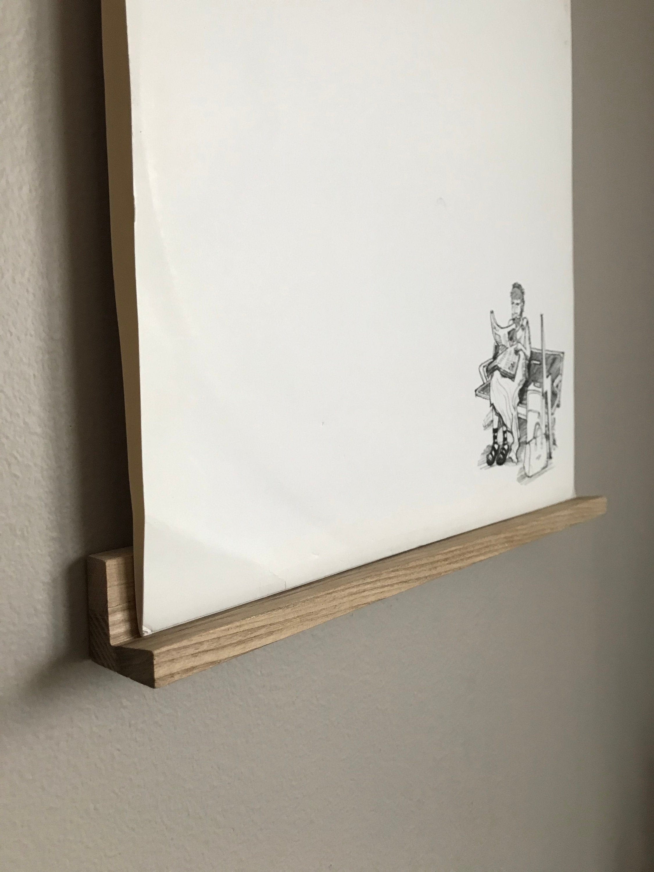 Vinyl Record Ledge, Eco Friendly, Wood Vinyl Record, Oak Shelf Display ...