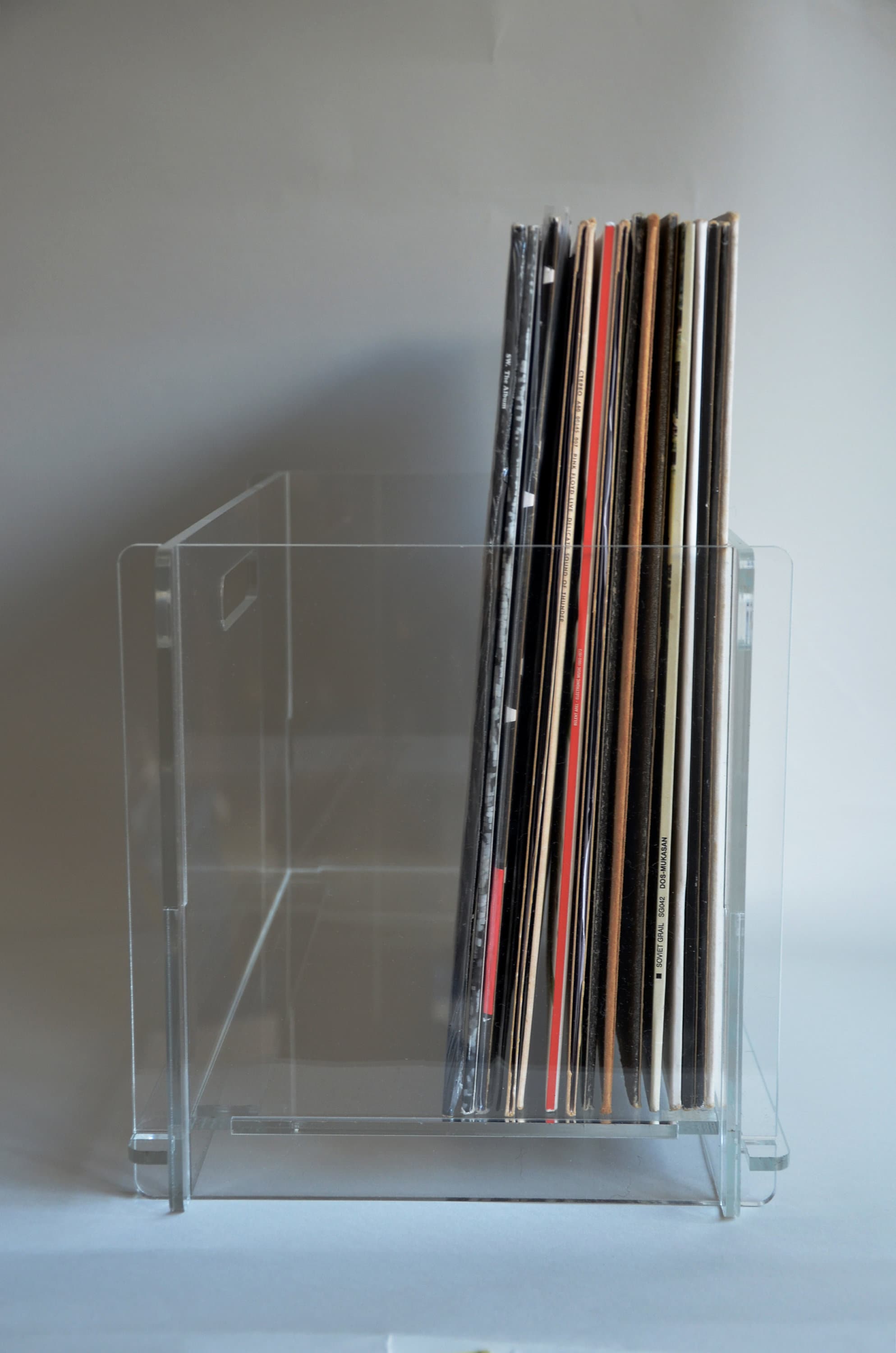 Vinyl Storage Box Display, Record Organizer, Plexiglass Vinyl Box, Min ...